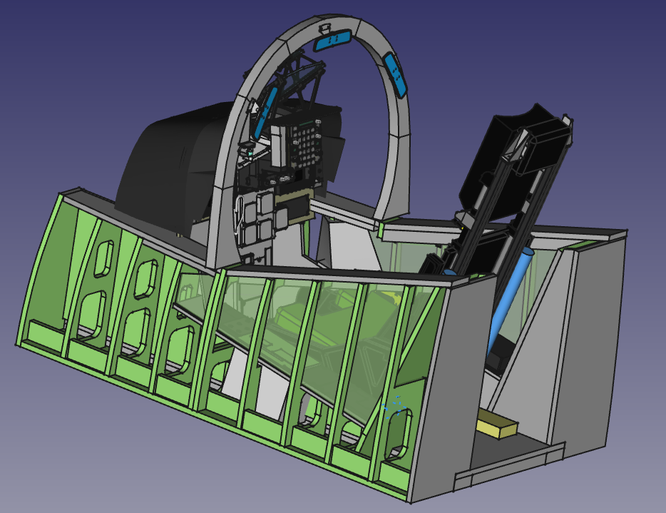 Cockpit Structure – OpenHarrier